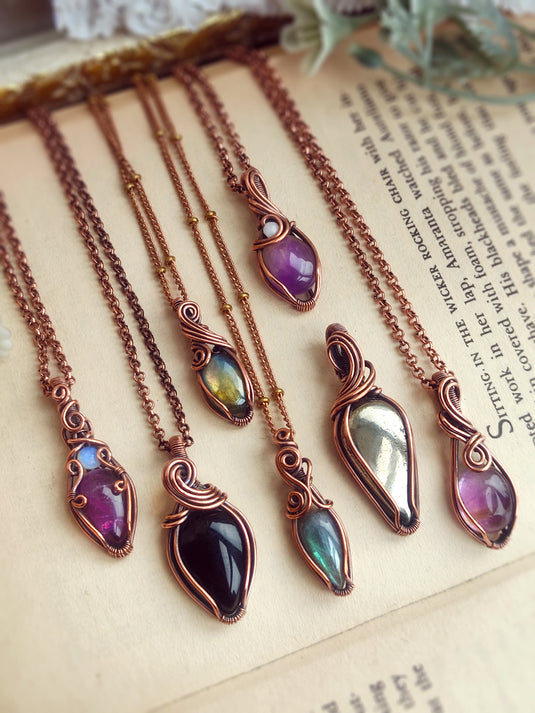 Copper Pendants – Aris Heartmade